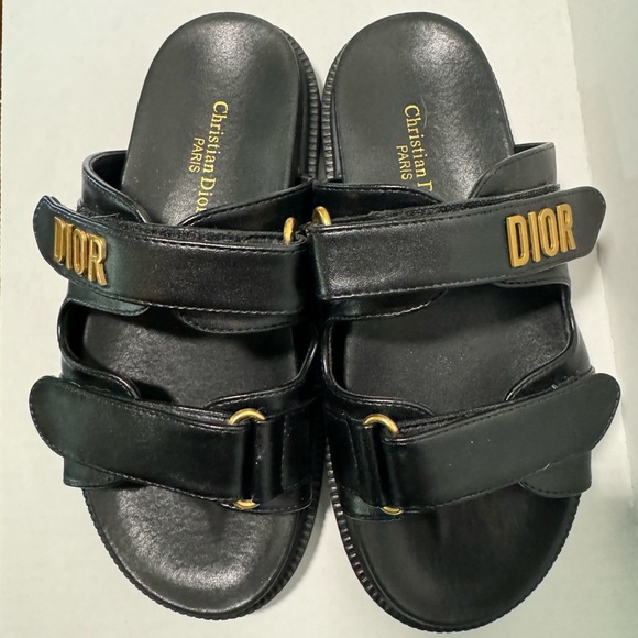 Dior | Shoes | Dior Dioract Sandals Slides Size 38 | Poshmark
